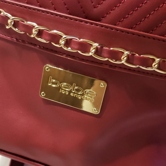 bebe | Bags | Bebe Mini Backpack Red New | Poshmark